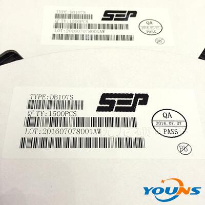 SEP分销商 整流桥 桥堆 DB107 DB107S 1A 1000V 封装:SOP-4