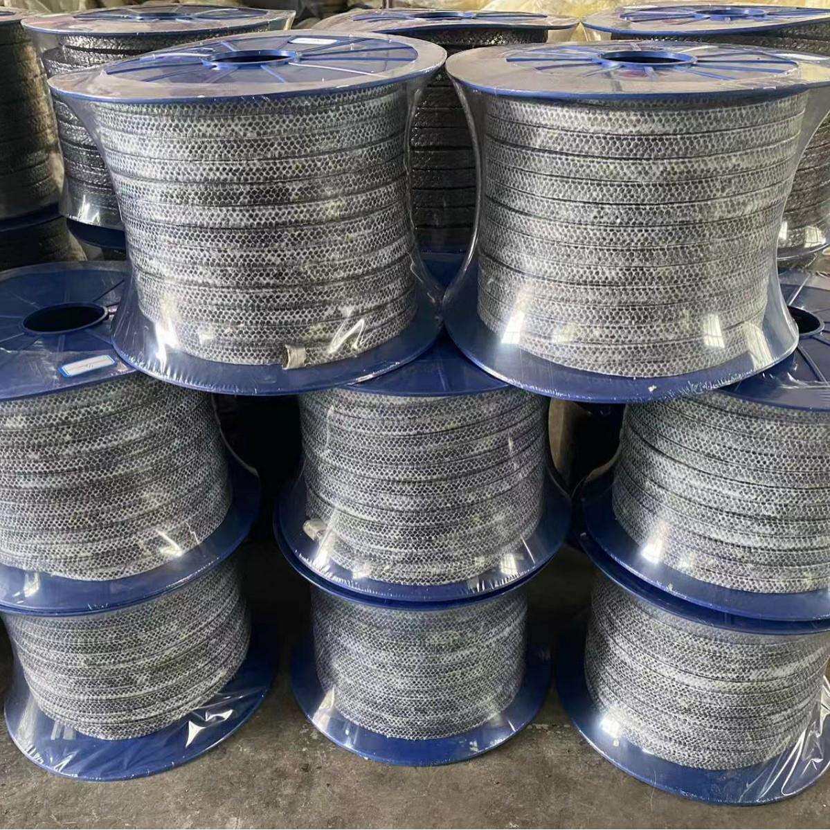 碳纤维盘根石墨盘根 石墨钢丝盘根 增强石墨盘根 耐温