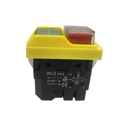 DZ04/DKLD防水按钮开关4脚 电磁开关按钮DZ04/250V