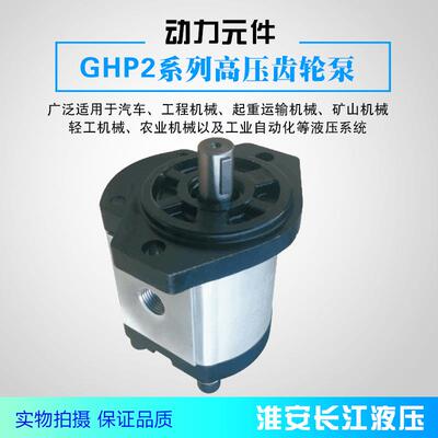 GHP2系列高压齿轮泵液压油泵高长期供应厂家直发淮安长江液压