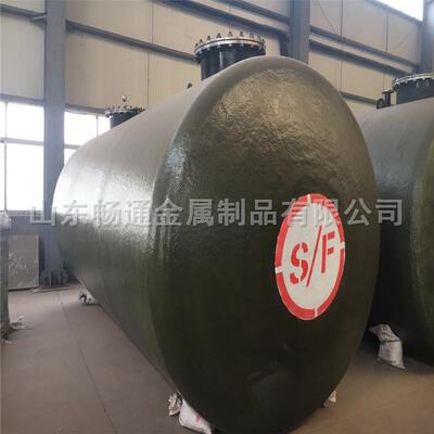 厂家供应SF双层罐50立方双层地埋式储油罐30吨地面卧式储罐
