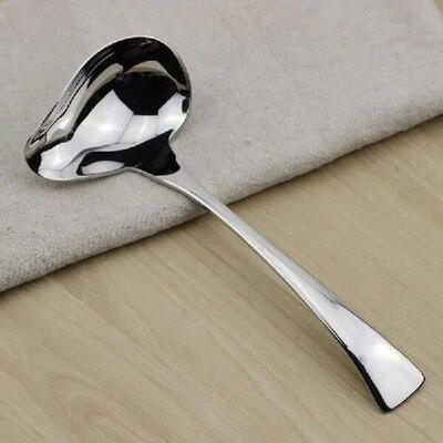 304 Stainless Steel Kitchen Cooking Sauce Drizzle Spoon