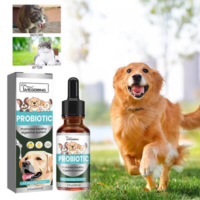 yegbong Pet Probiotic Drops to Relieve Discomfort and Bad Br
