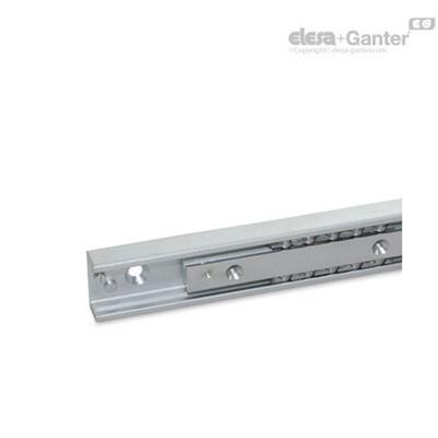 Elesa Ganter伊莉莎冈特 GN 2404 套叠式直线滑轨