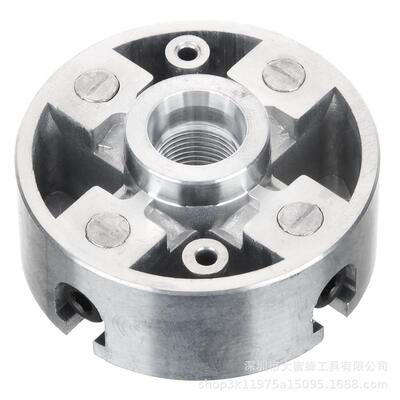 4 爪卡盘 Z011A 用于金属迷你车床 M12x1mm 螺纹后部