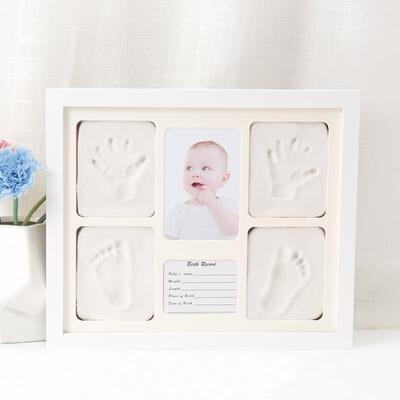 宝宝手足印泥Handprint photo frame手脚印婴幼儿纪念厂家