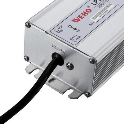 LPV-150-24足功率150W小体积防水开关电源DC24V防水电源厂家直销