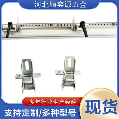 木工推台锯伸缩靠尺角度尺裁板锯新型定位器加厚开料