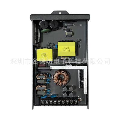 深圳工厂高PF值半罐胶防雨LED电源12V400W桥梁隧道专用恒压电源