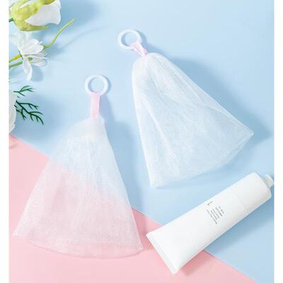 Foaming net for facial cleanser, specially designed for the
