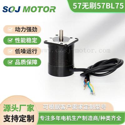 S57BL75-230直流无刷电机24V70W0.22Nm3000转转速淞杰厂家现货