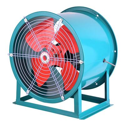 新款SFG6-4铜芯 2200w 6号4级固定式低噪音轴流通风机抽风机