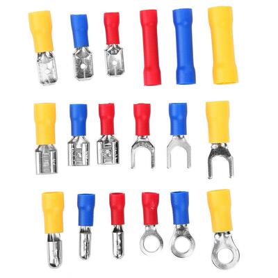 跨境ebay 400pcs+剥线钳橘色组合盒装Terminal 冷压端子