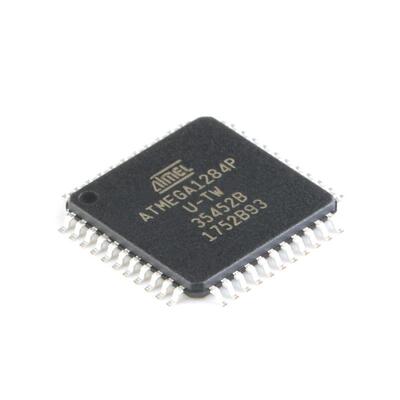 贴片 ATMEGA1284P-AU TQFP-44 128KB闪存8位微控制器AVR芯片