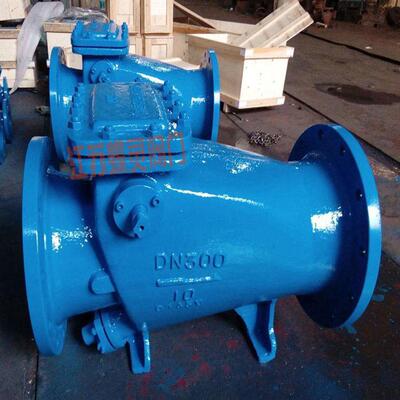 DN200重锤式静音消声止回阀HH44X-16C/25C蝶式缓冲止回阀