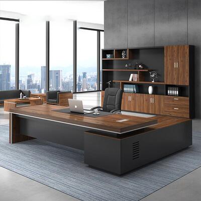 新款办桌合老板现代简约大班桌公总裁桌公办公家具TYM-001经理组