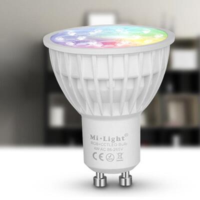 MILIGHT 4W GU10 RGB+CCT LED Spotlight 射灯 灯泡 FUT103