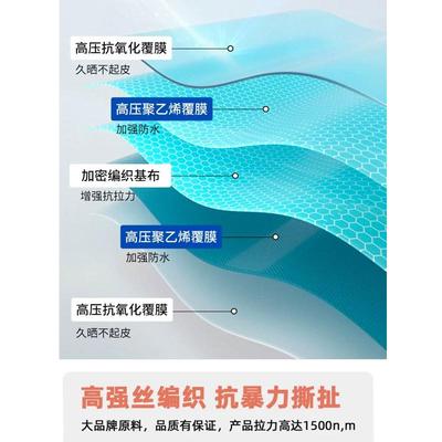 ll政大货车篷布耐磨加厚防水防雨蓬布塑料布汽车高栏帆布挂车遮阳