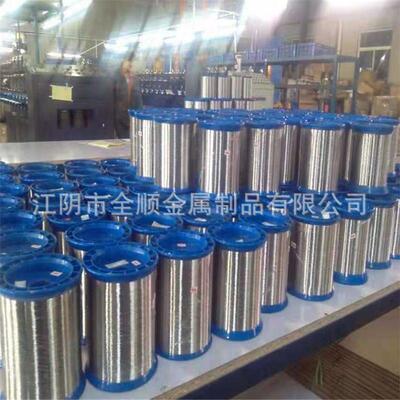 321不锈钢微丝 1Cr18Ni9Ti 用于高目数不锈钢丝网 0.018-0.15