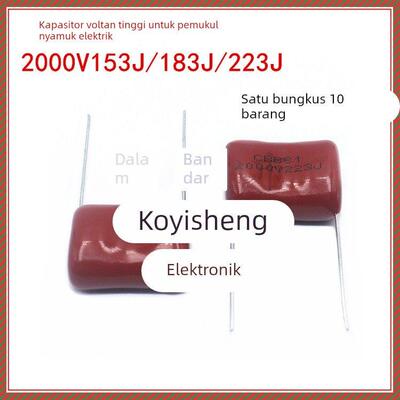 电蚊拍高压储能电容 2000V 103J 153J 183J 2KV223J CBB81 22NF