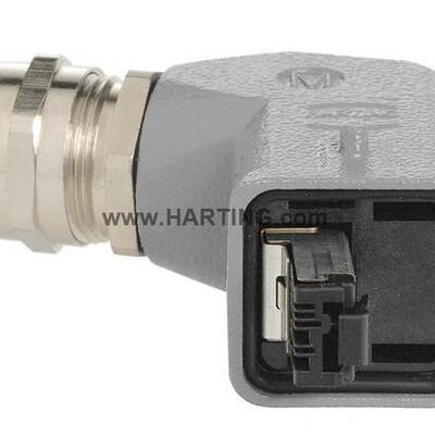 HARTING浩亭09451151104IDC接线方式4针上壳连接器