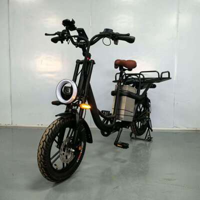 E bike电动助力16寸3.0 外卖车48V72A外卖车出口外卖车