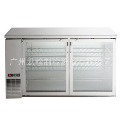 美式back bar cooler 饮料冷藏柜商用冷柜厨房餐厅不锈钢吧台柜