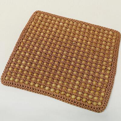 正宗香木籽编织坐垫麻将凉感坐垫办公室沙发坐垫I9747