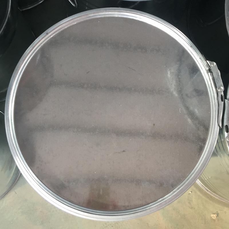 50升工厂敞口镀锌铁桶圆形柴油桶白铁皮装饰道具备用油箱现货