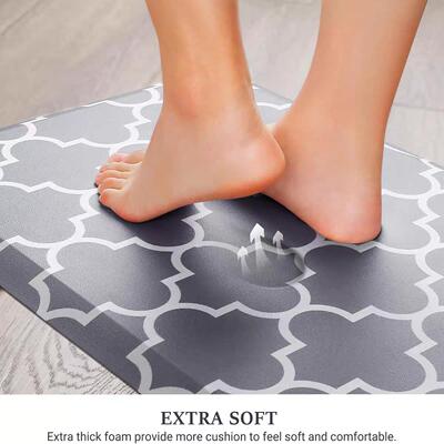 Kitchen Mat Rug Standing Foam Cushioned Waterproof Non-Slip