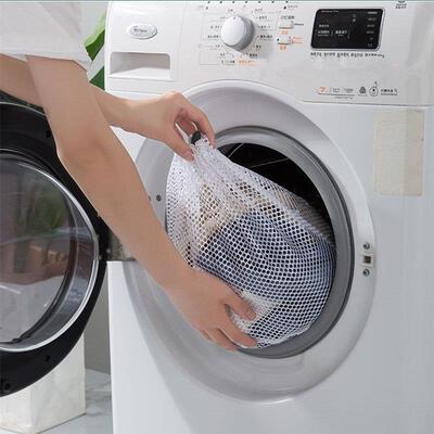 Drawstring Washing Machine Laundry Bag Underwear Bra Socks W