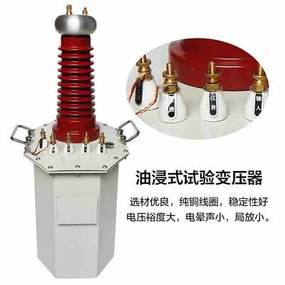 BYQ5kVA高压试验变压器油浸交直流工频耐压试验装置充气式变压器