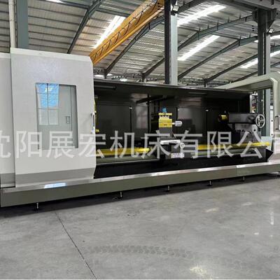 沈阳展宏重型数控车床CAK61160*000承重20吨重切削大型数控车床