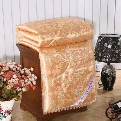 纺家薰衣草花香被被会销礼HX1品被家子花边被厂子秋冬芯