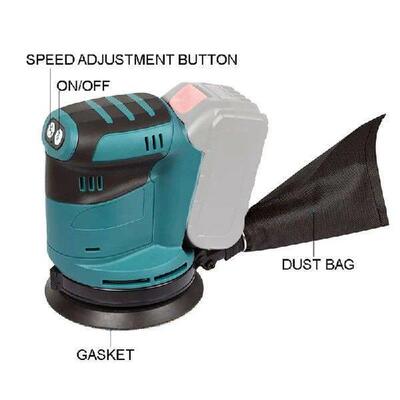 Electric Sander Cordless Car Polisher Wood Grinder