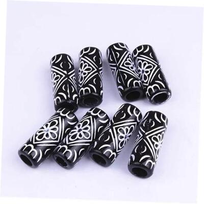 10pcs Hair Beads Rings Beads Braiding Hair Clips for Women G