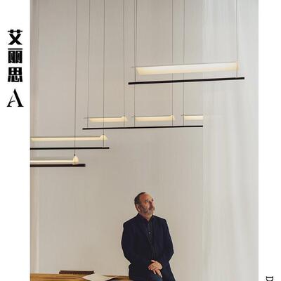 西班牙lamina餐厅吊灯简约现代复古轻中式个性艺术吧台设计师灯具
