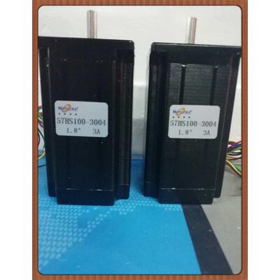 松岗电机 57步进电机 57HS100-3004 机身100长 轴径6.35 3A 四线