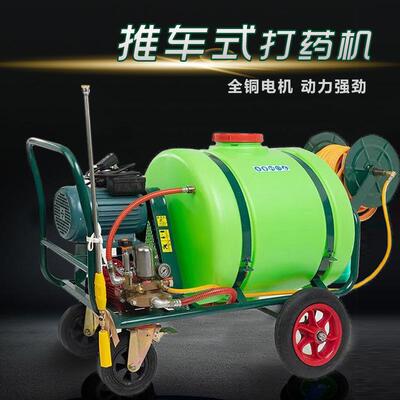 诚峰220v2.2KW推车式电动打药机3WBD-160L高效喷雾机喷雾器