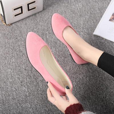туфли女单鞋大码平跟鞋 women flat shoes big yards 42 43