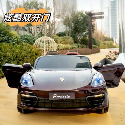 正品双人儿童电孩动汽车四轮拉帕美拉超大可坐大小人宝宝遥控玩具