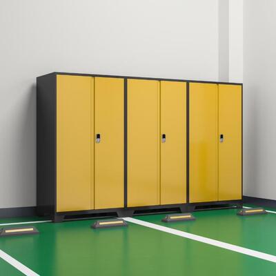 电子密码机械锁位储杂物柜地下车库具防潮防盗收车纳柜LYD-0086物