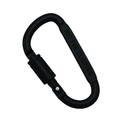 Aluminum Locking Carabiner Snap Hook DShape Climbing