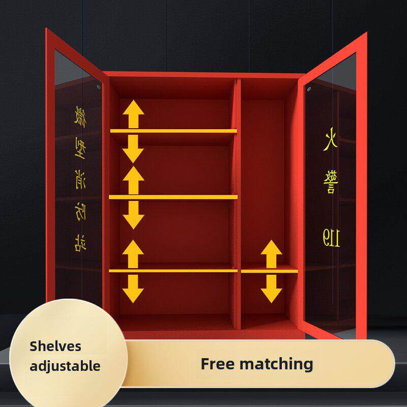 小型消防站成套应急消防柜成套设备工具箱施工现场仓库消防柜