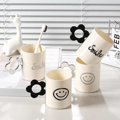 High-Quality, Aesthetic Toothbrush Cup for Women - Thickened