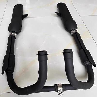 长江400bobbie700排气管前段 后段消音器 消声器 烟筒原厂排气