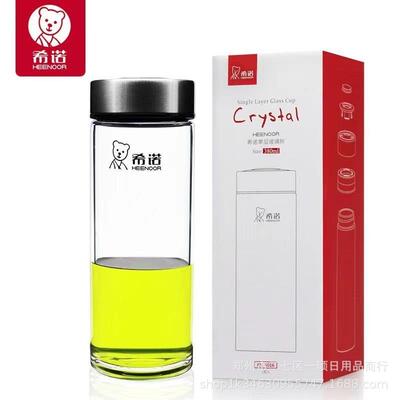 希诺单层玻璃杯男女式通用便携杯XN-6015 6016 6017