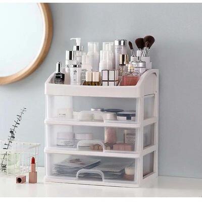 Make Up Case Jewelry Container Box Makeup Organizer Drawers