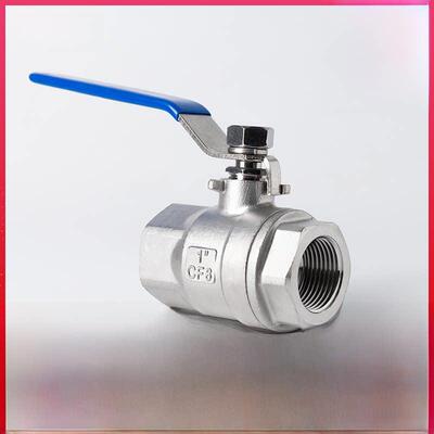 304不锈钢高压两片式球阀高温蒸汽Q11F-64P内螺纹阀4点6点1英寸