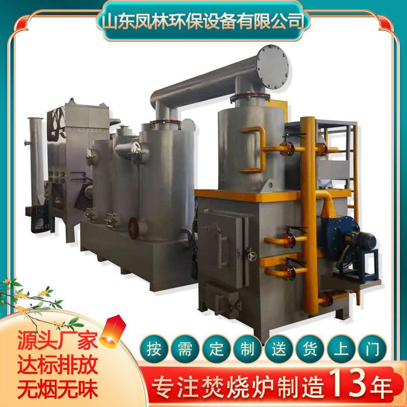 垃圾焚烧炉 工业废弃物温热解设备焚化炉 全自动宠物火化炉